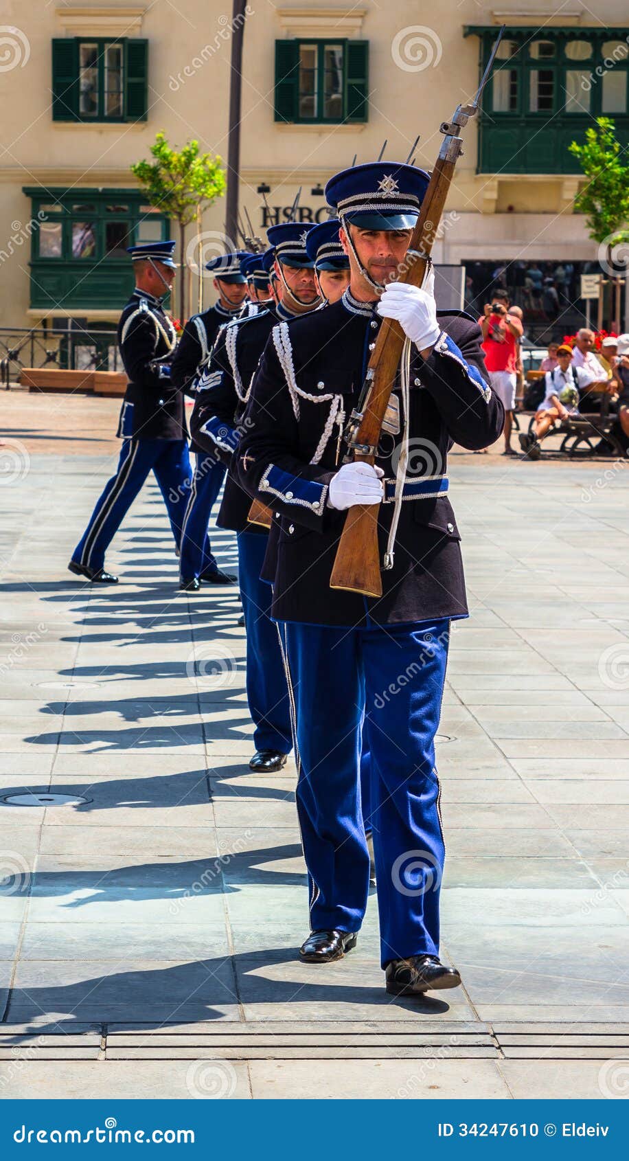Malta Military Parade editorial image. Image of valletta - 34247610