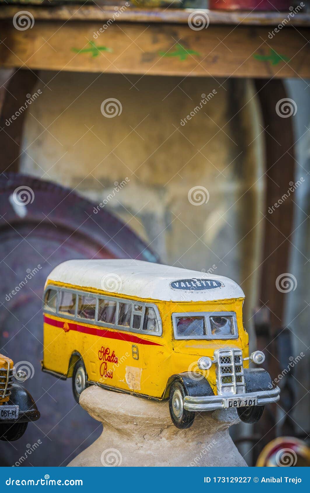 Malta S Colourful Buses in Gozo Stock Image - Image of historical ...