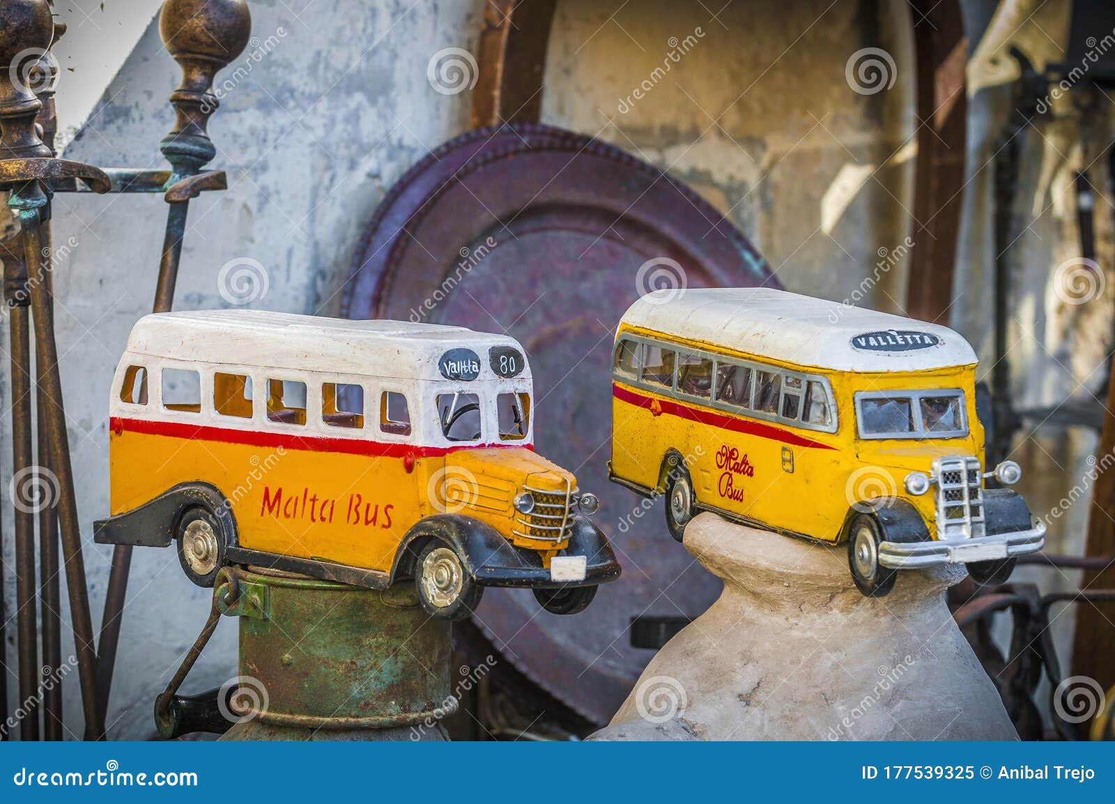 Malta`s Colourful Buses in Gozo Stock Image - Image of culture, maltese ...