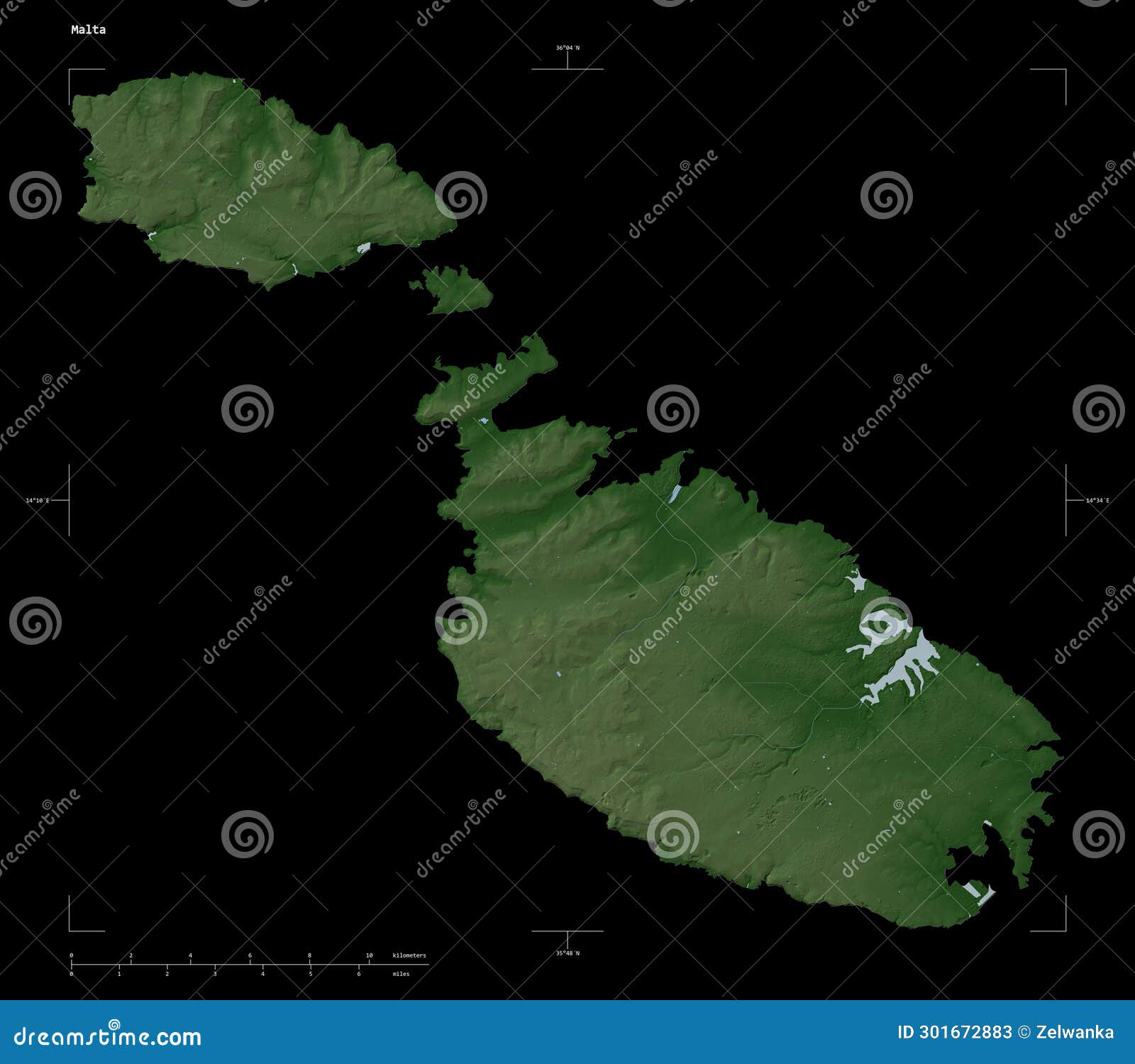 Malta shape on black. Pale stock illustration. Illustration of ...