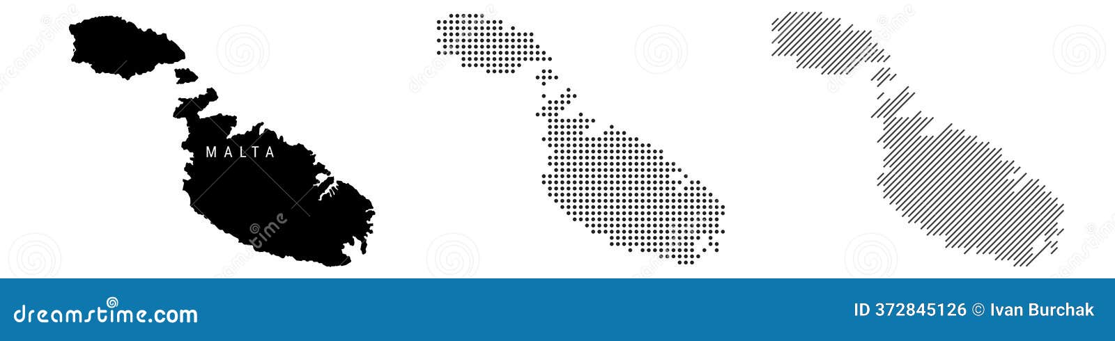 Malta Map. Detailed Map Of Malta Country Islands, Valletta City ...