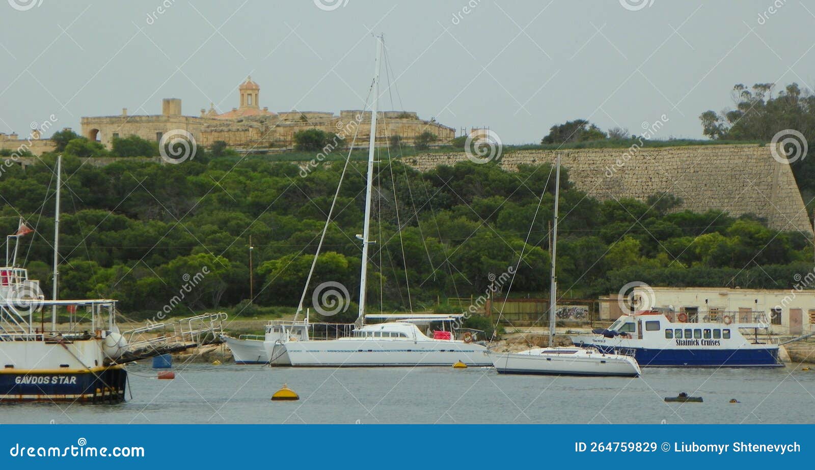 Malta, Sliema, Tigne Seafront, View of Fort Manoel Editorial Stock ...
