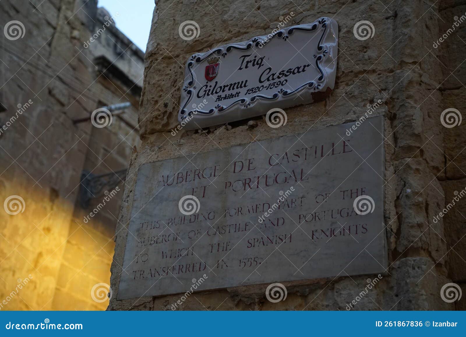 Malta the Three Cities at Sunset - Vittoriosa, Senglea & Cospicua Stock ...