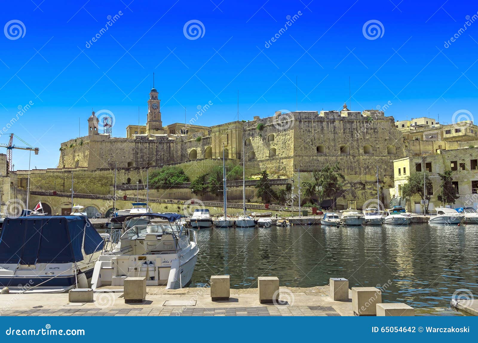 Malta - Three Cities editorial photography. Image of attraction - 65054642