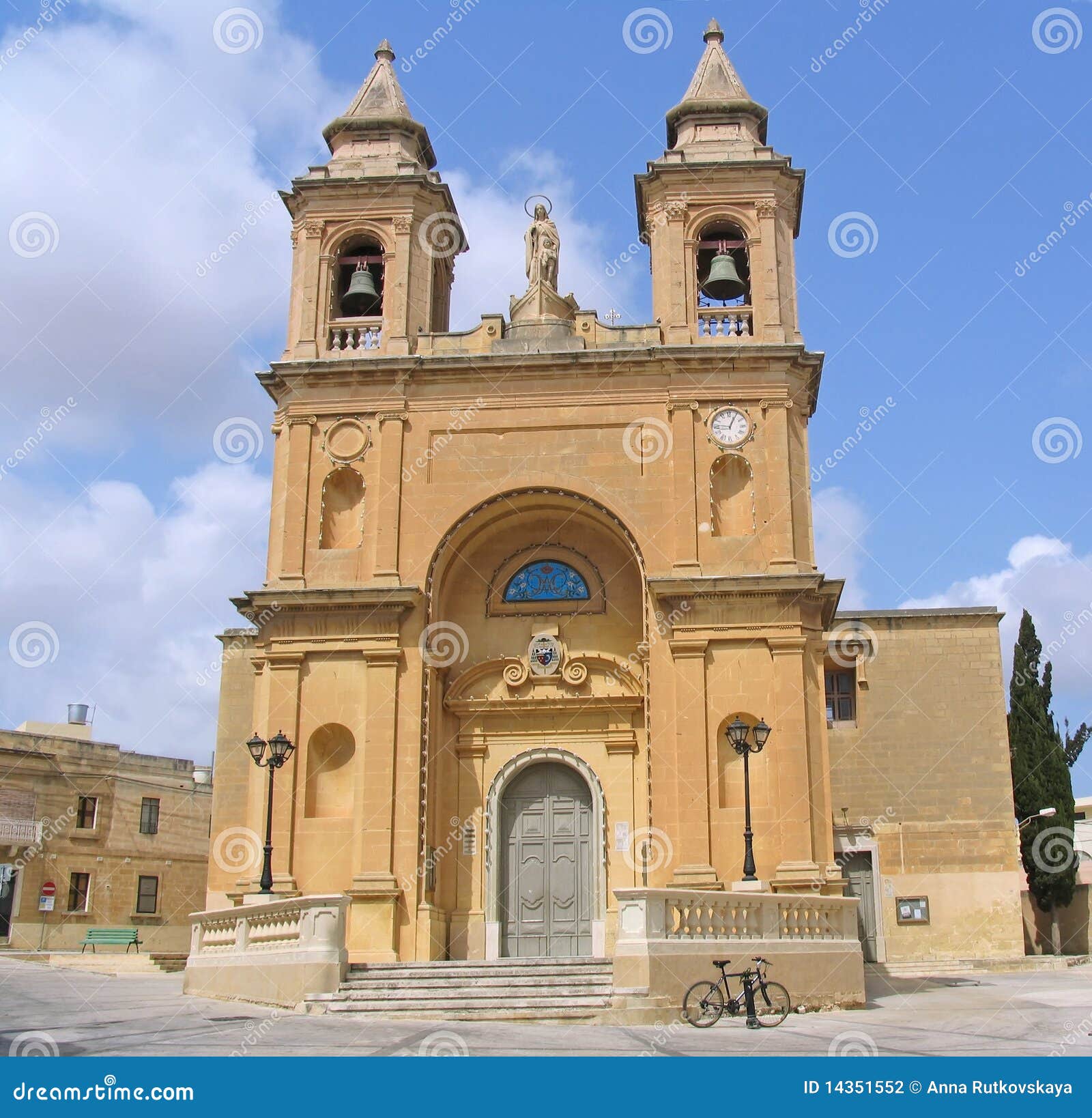 Maltese Church stock photo. Image of church, monument - 14351552