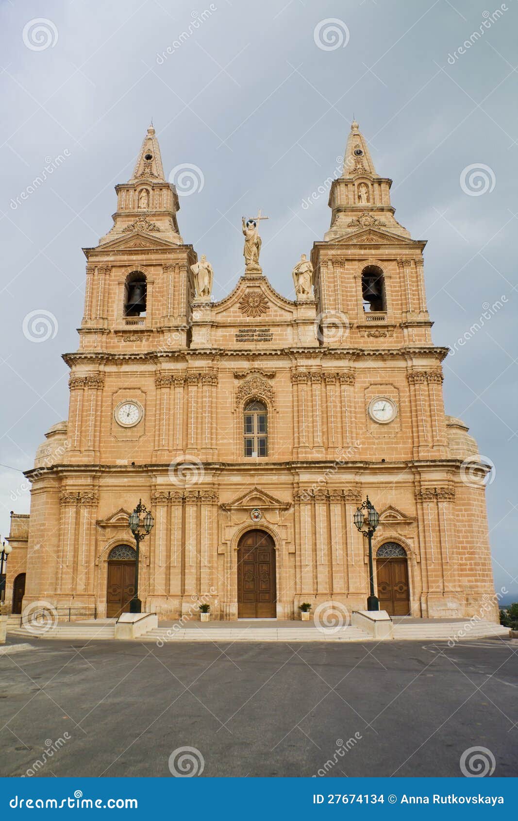 Maltese Church stock photo. Image of melliha, culture - 27674134