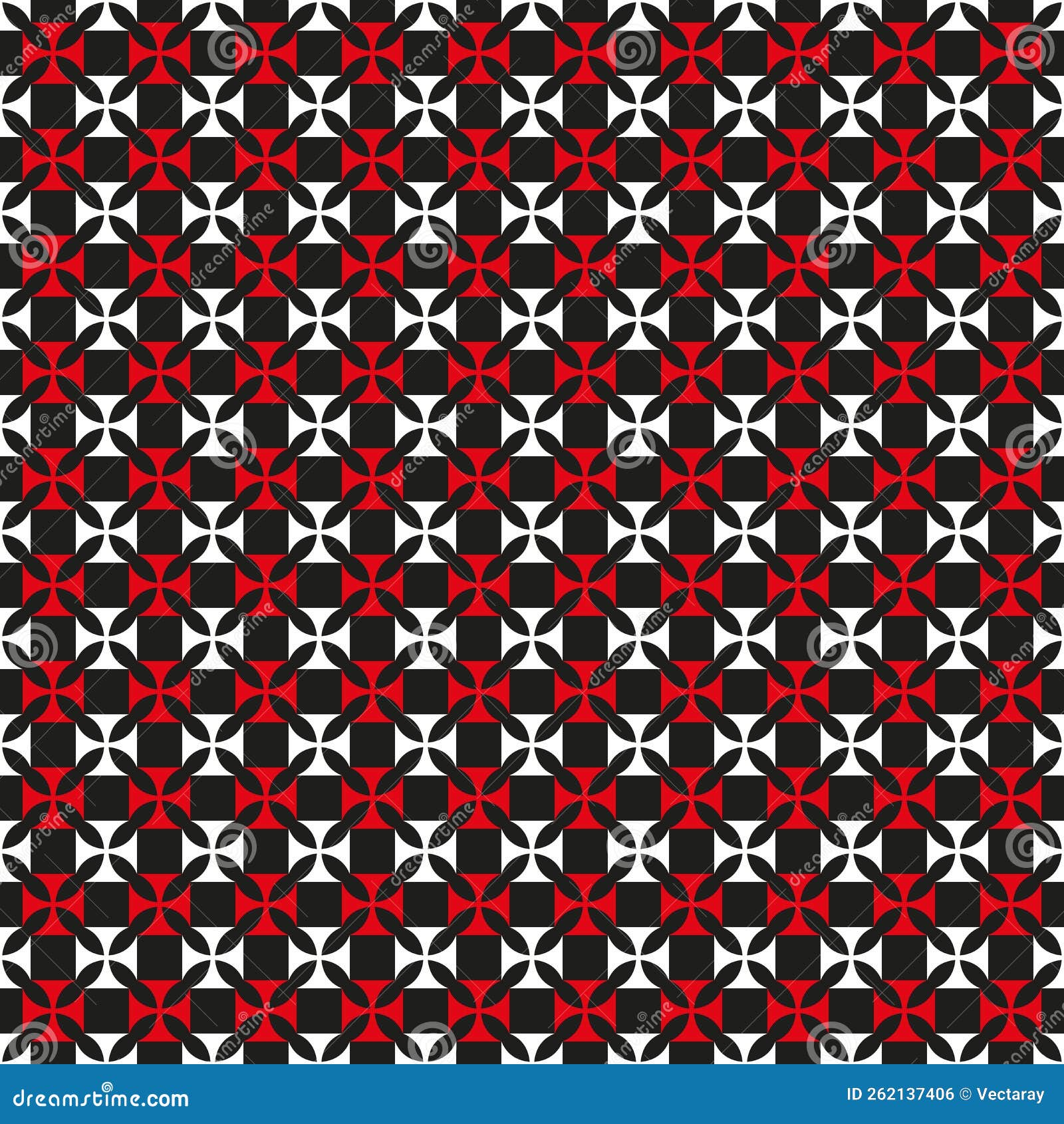 Seamless Medieval Cross Pattern Background Stock Illustration ...