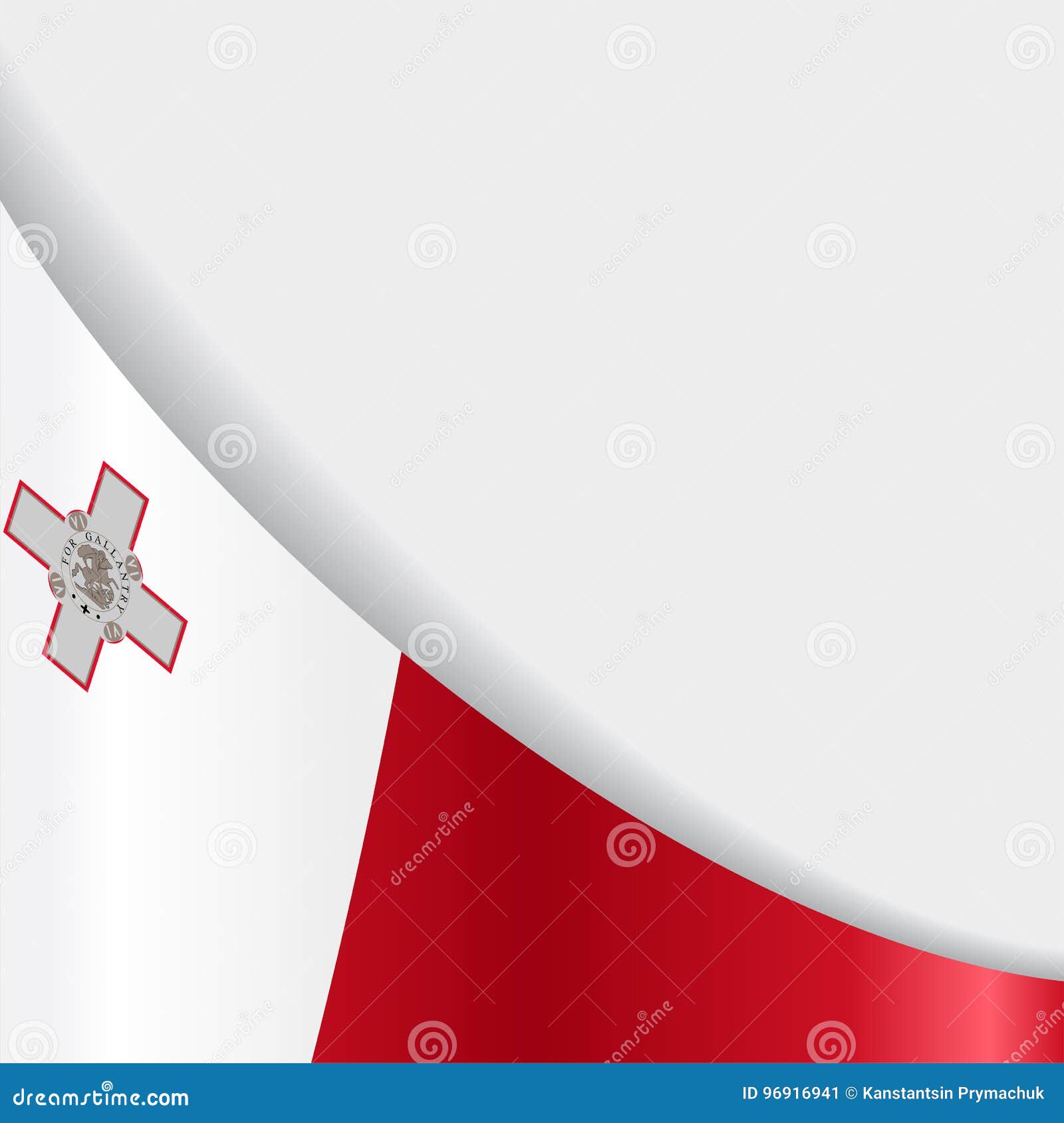 Maltese Flag Background. Vector Illustration. Stock Vector ...