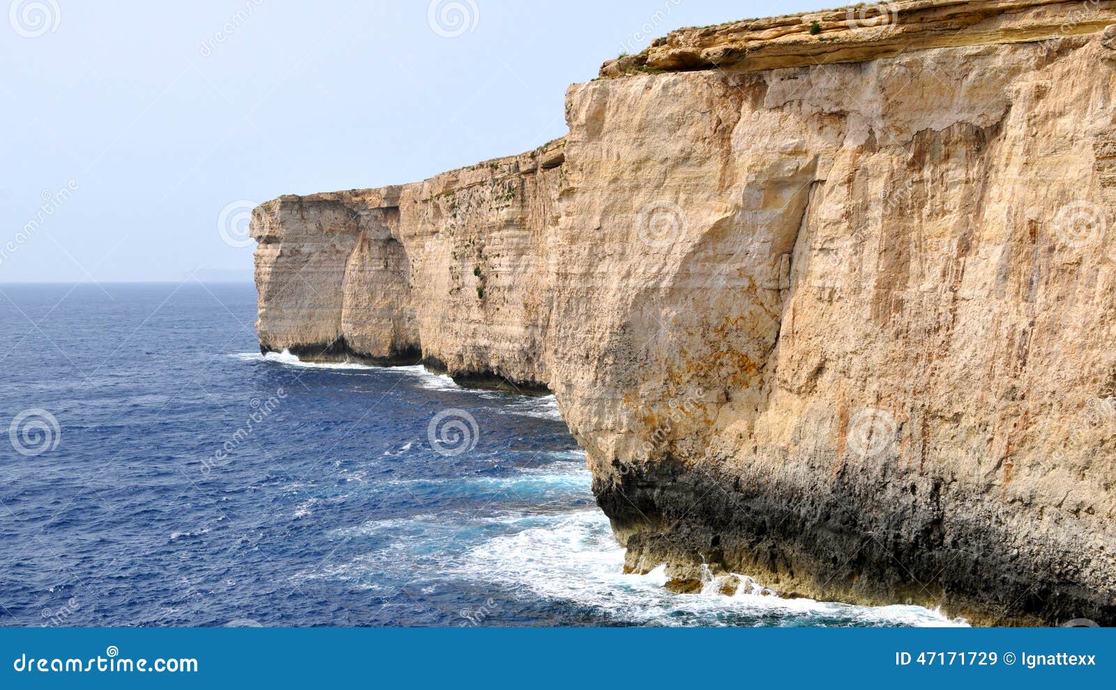 Maltese Rocks stock image. Image of cliff, power, rock - 47171729