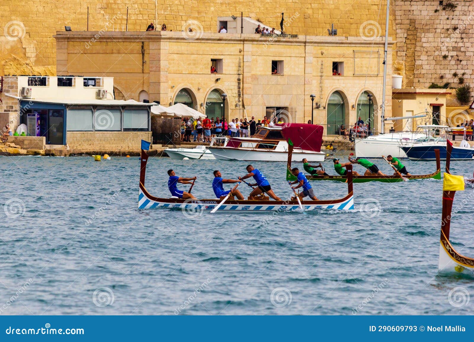 The Maltese rowing Regatta editorial stock photo. Image of events ...