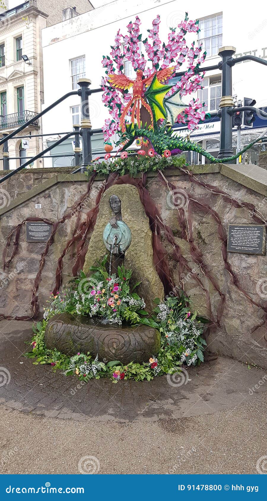 Malvern well dressing stock photo. Image of flowers, malvern - 91478800