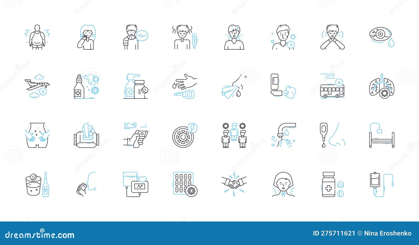 Malware Prevention Line Icons Collection. Firewall, Antivirus ... Malware Prevention Line Icons Collection. Firewall, Antivirus ...