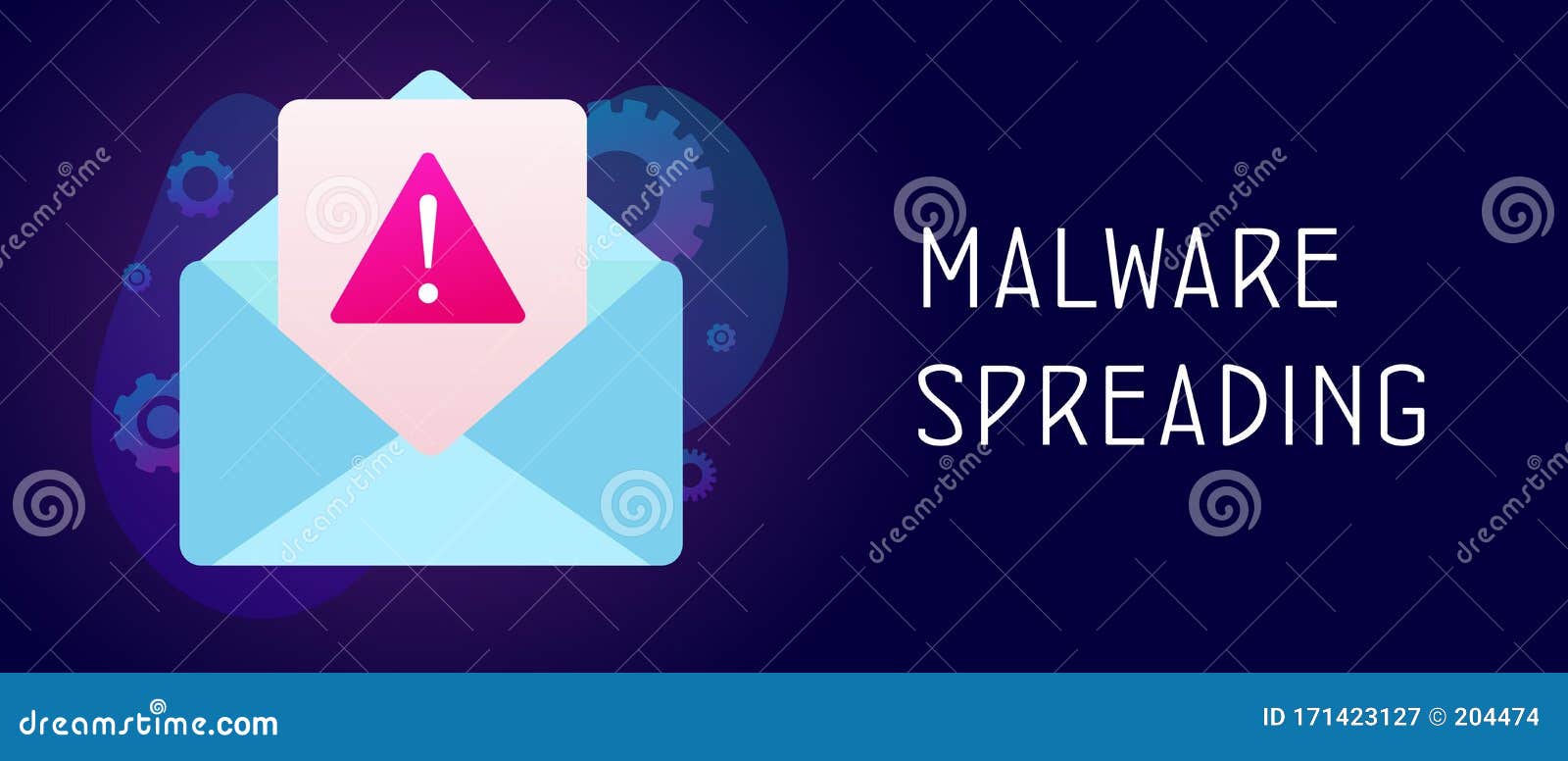 Malware Spreading Virus that Causes Damage and Loss Private Information ...