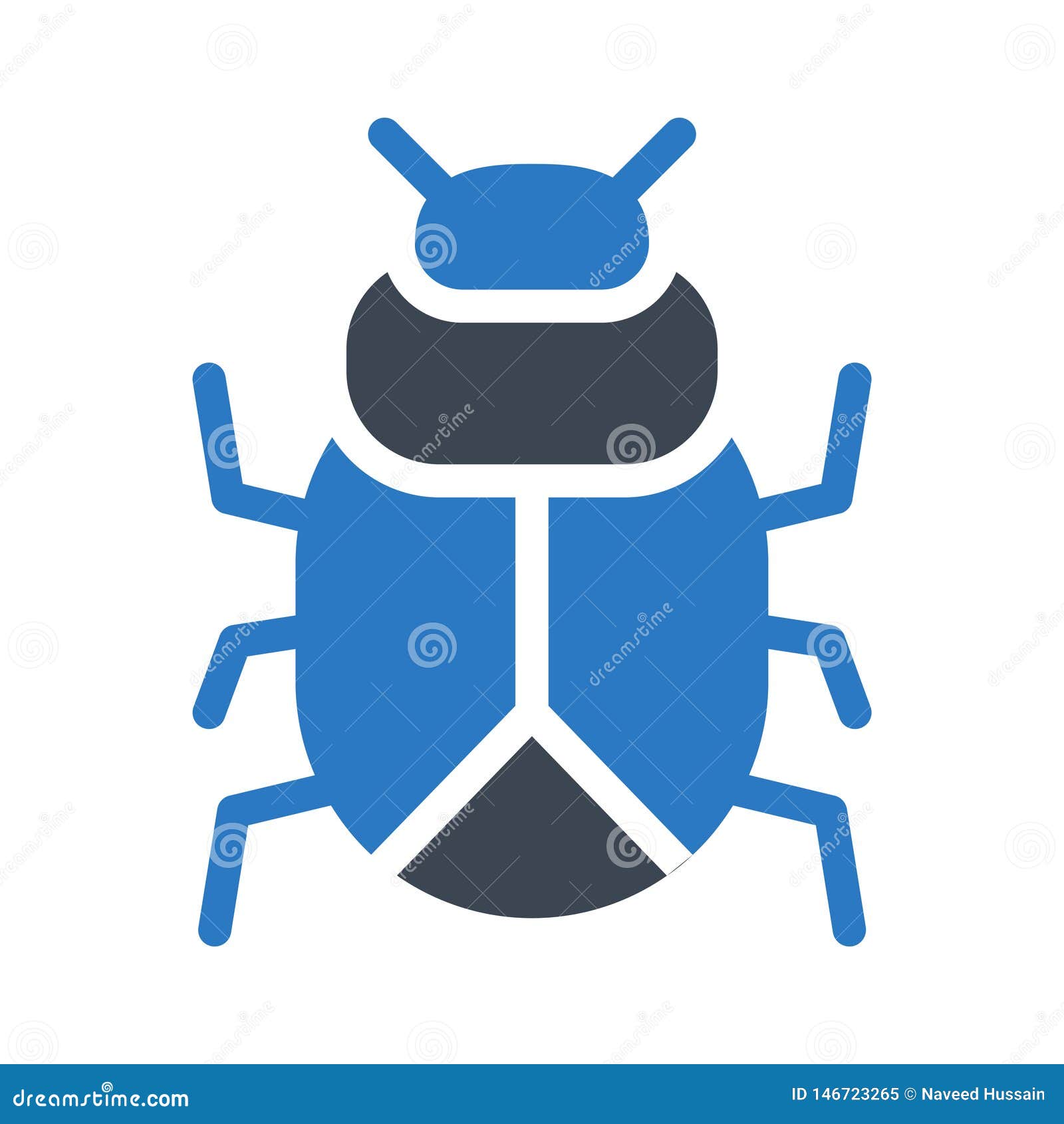 Malware Glyph Flat Vector Icon Stock Illustration - Illustration of ...