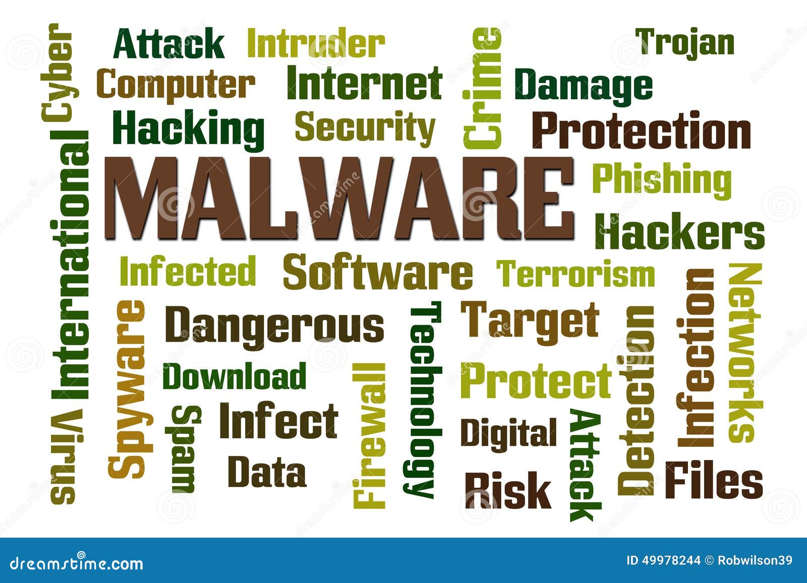 Malware stock illustration. Illustration of cyber, risk - 49978244