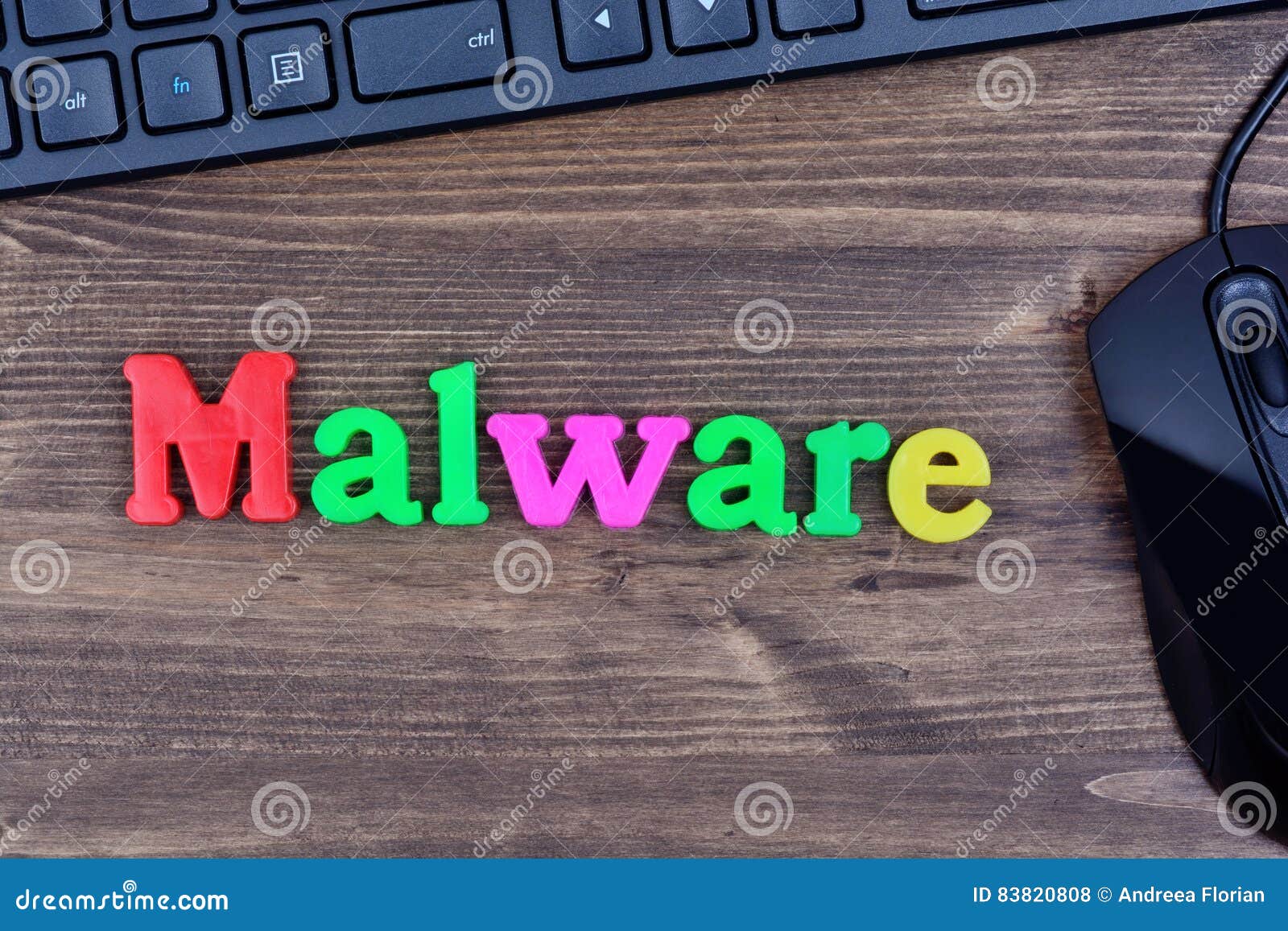 Malware word on table stock photo. Image of letters, safety - 83820808