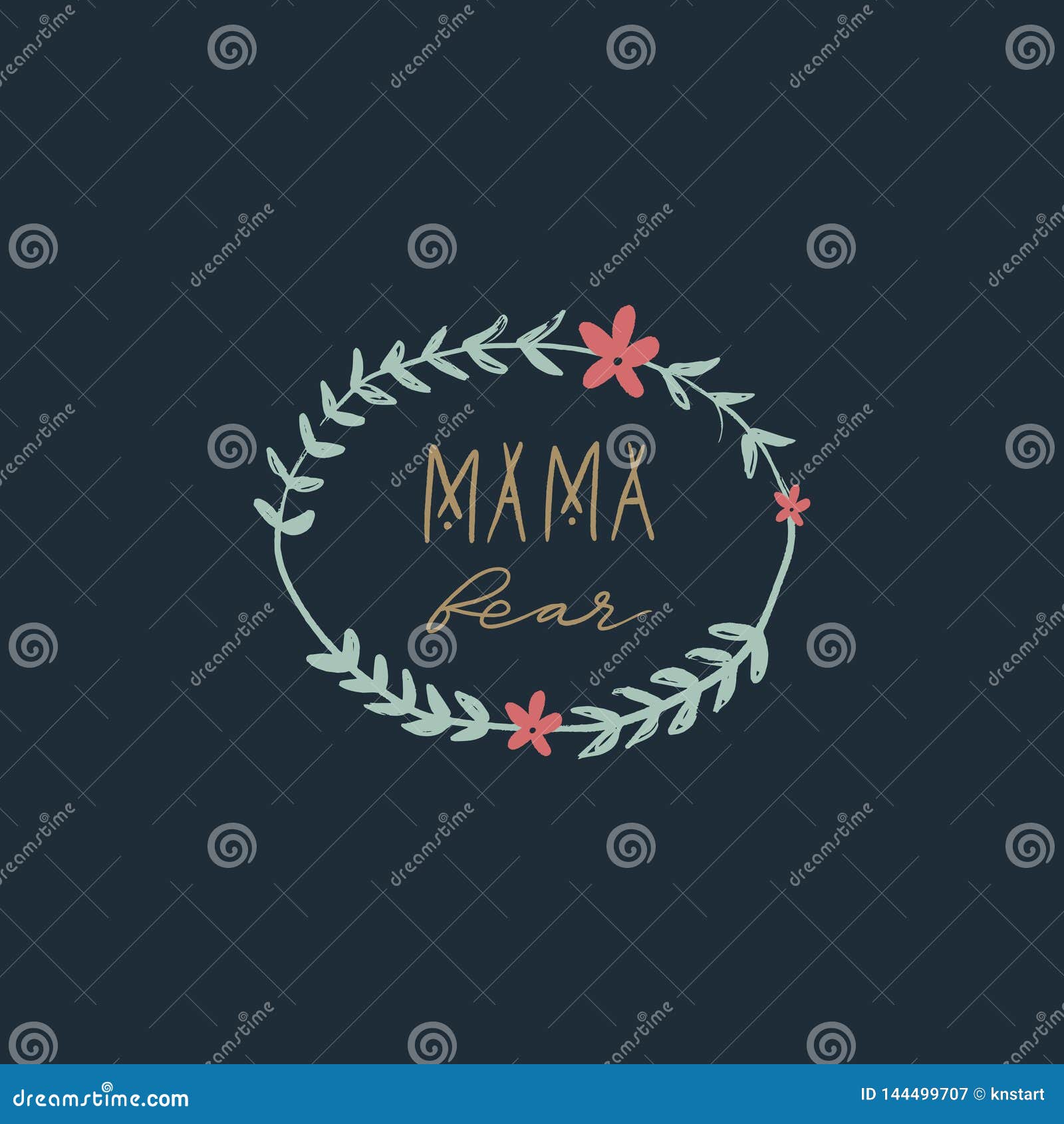 MAMA Jpg Image With Svg Vector Cut File For Cricut And Silhouette Stock ...