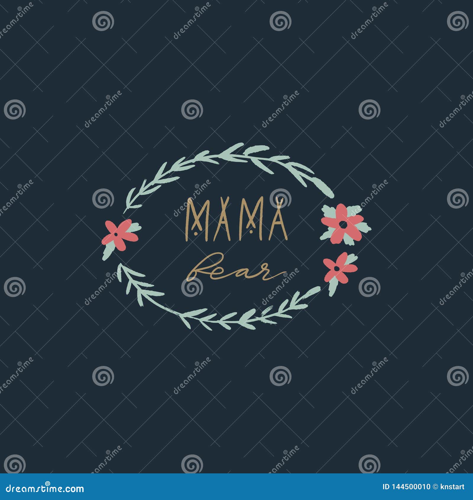 MAMA Jpg Image With Svg Vector Cut File For Cricut And Silhouette Stock ...