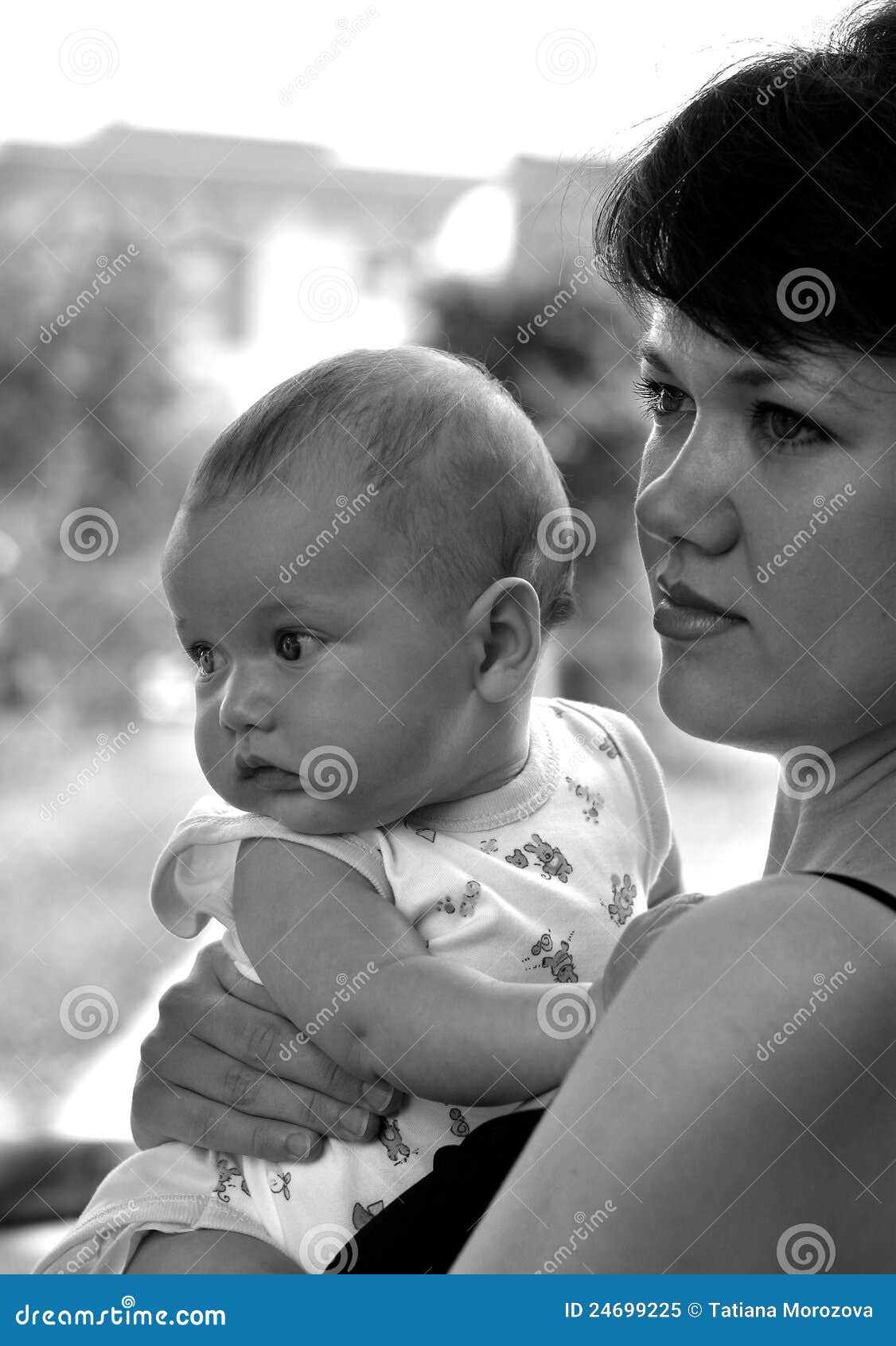 Mama und ihr Kind stockbild. Bild von mädchen, kind, leute - 24699225