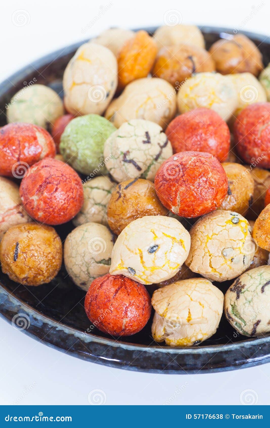 Mame Kichi Japanese Sweets Beans Stock Photo - Image of orange, asia ...