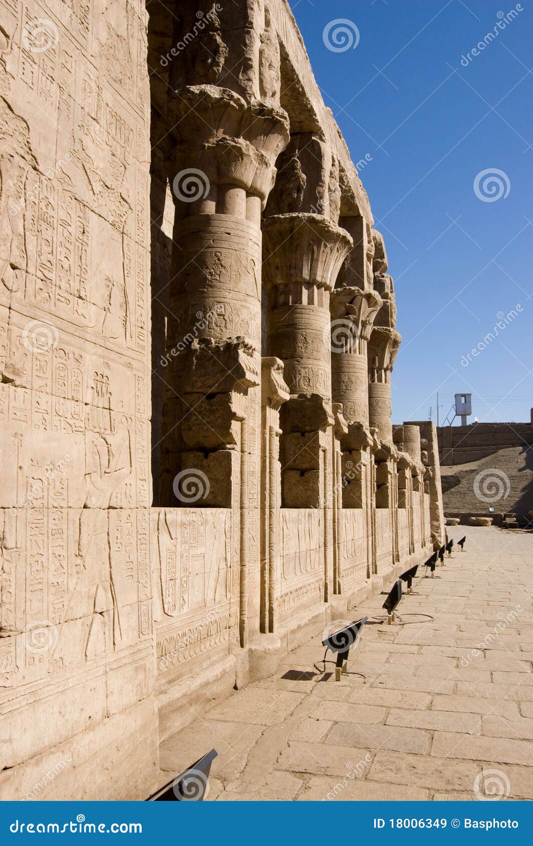 Mamissi, Temple of Horus, Edfu, Egypt Stock Image - Image of ruin ...