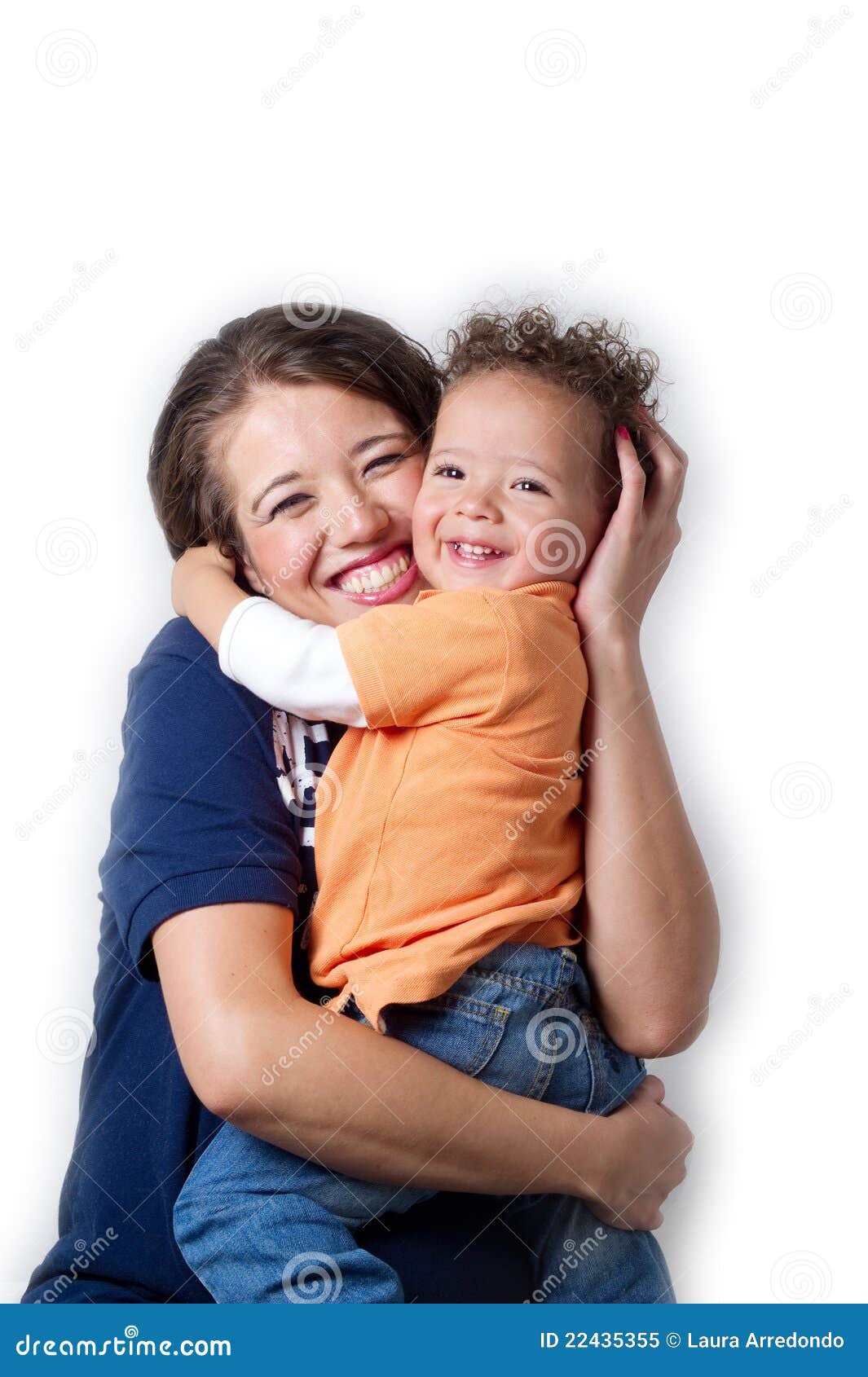 Mamma und Kind stockbild. Bild von glücklich, zuhause - 22435355