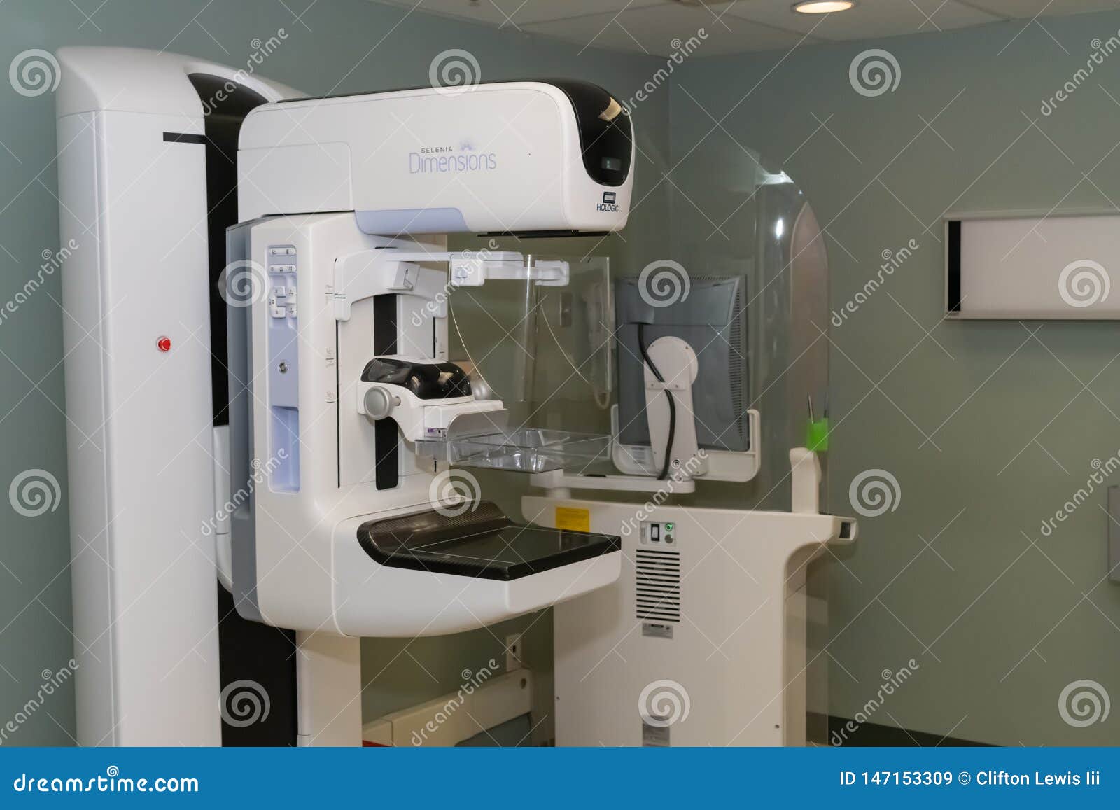 Mammography Biopsy Needle Pathological Zone Stock Photography ...