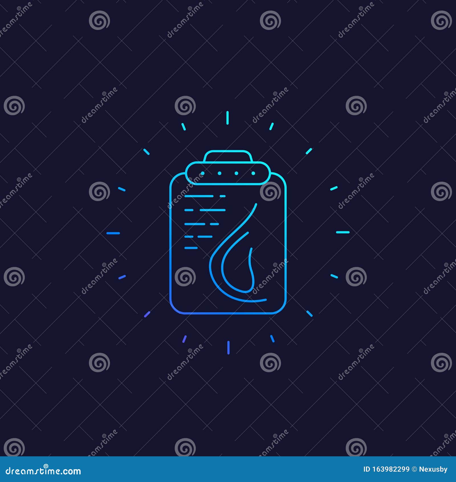 Mammogram Vector Icon, Linear Stock Vector - Illustration of screening ...