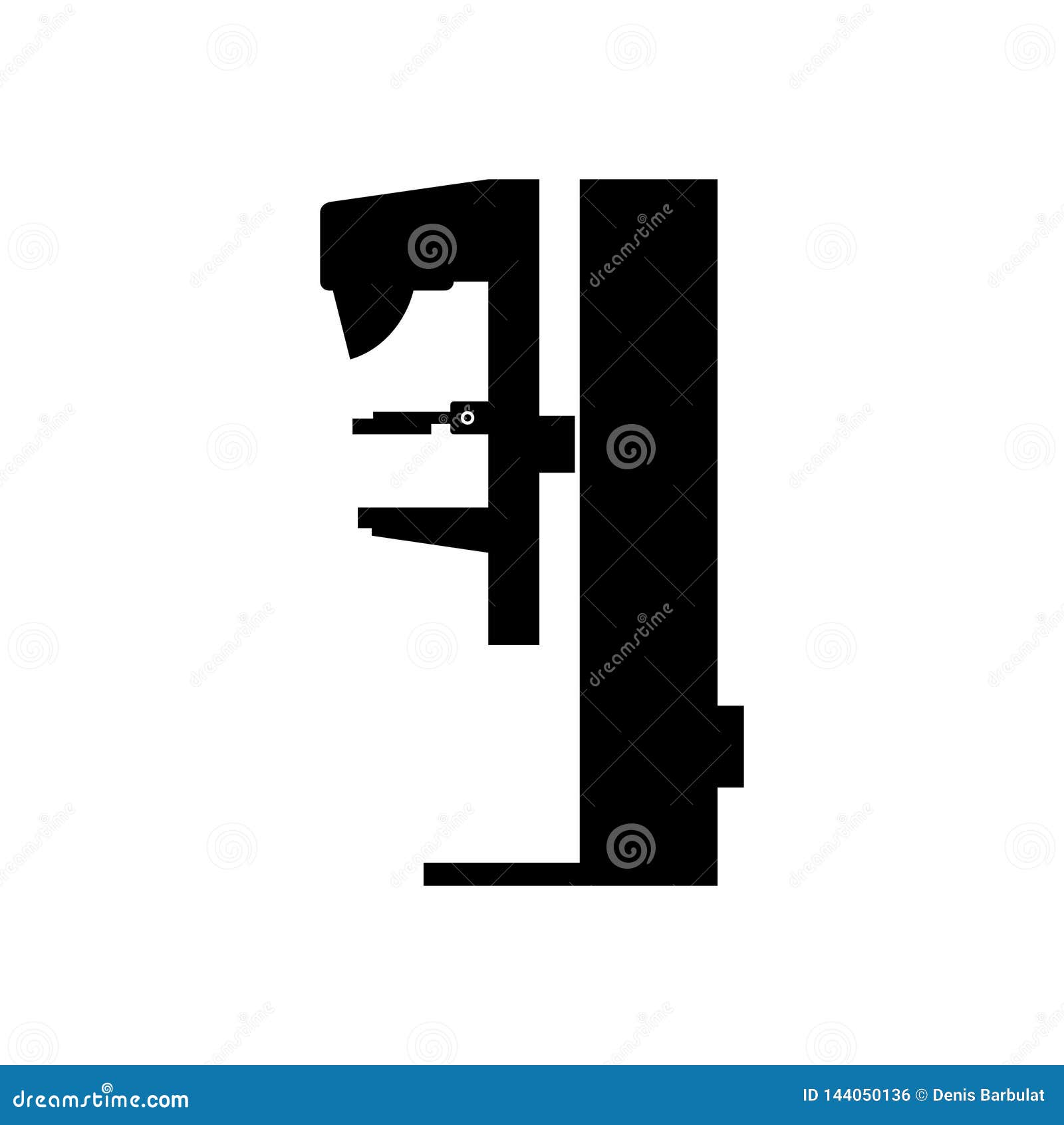 Mammography Breast Screening Device Stock Vector - Illustration of ...