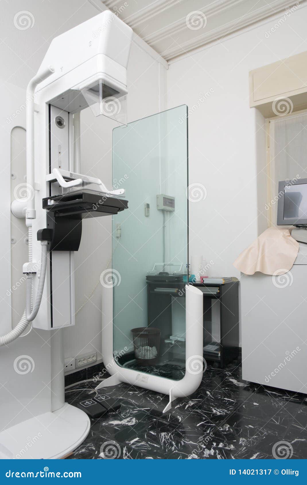 Mammography Machine With Monitor For Breast Screening Device On ...
