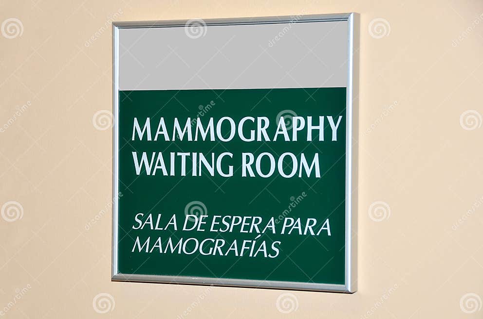 Mammography Waiting Room stock image. Image of medical - 23220943