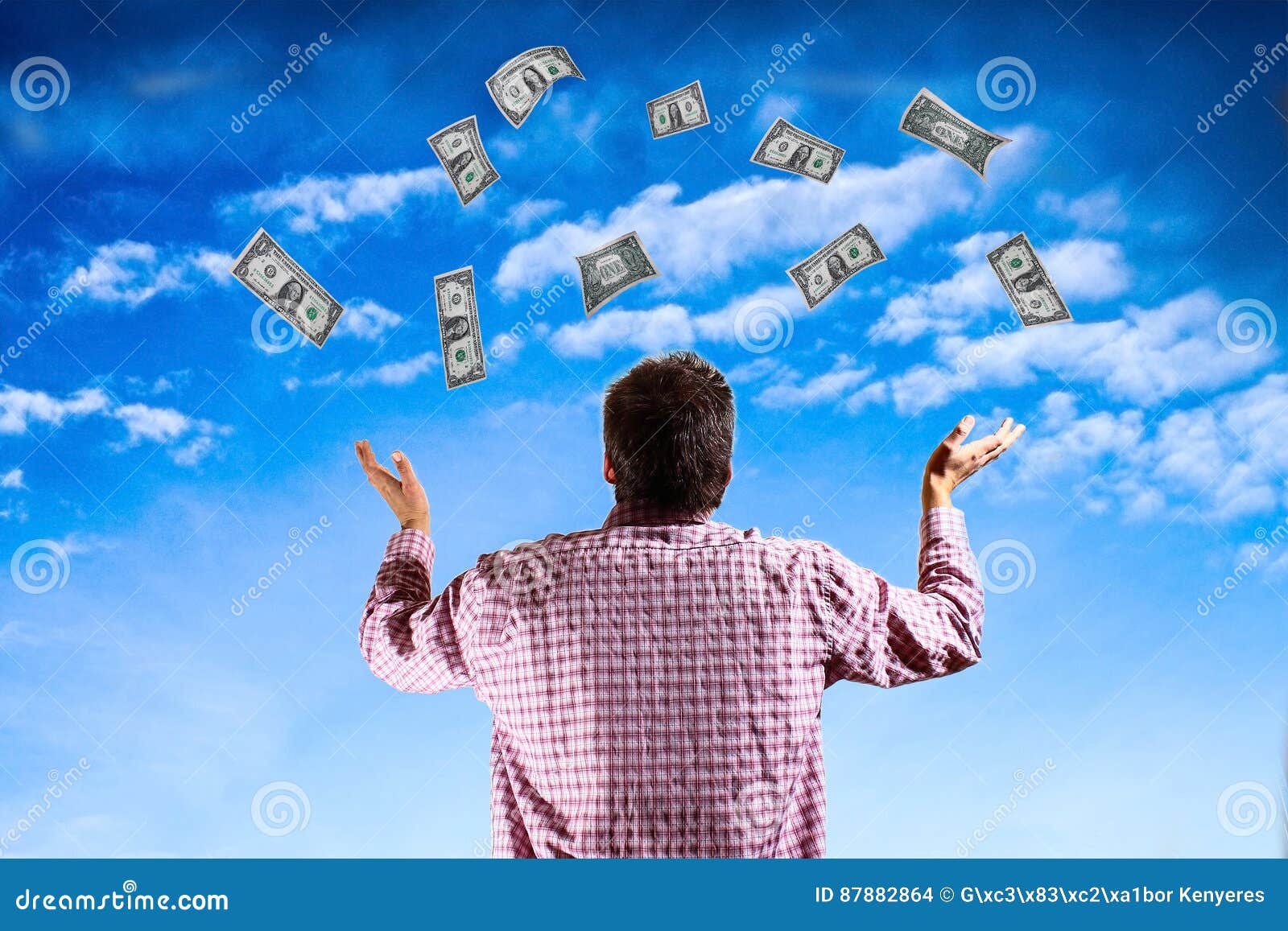 Mammonist - Mundo Materialista Foto de archivo - Imagen de feliz ...