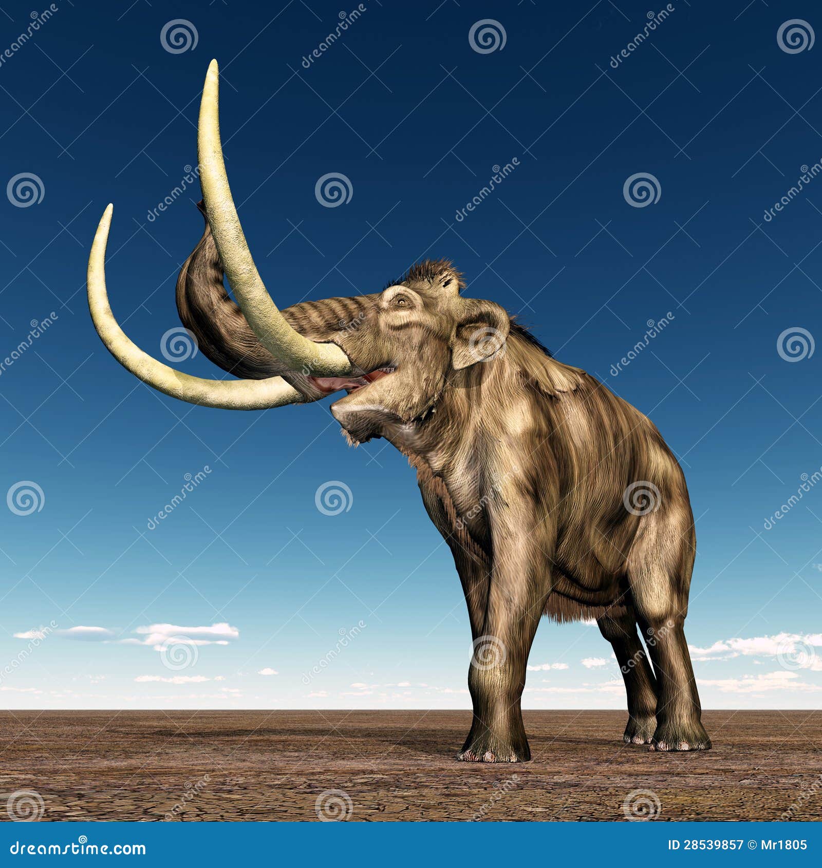 Mammut stock abbildung. Illustration von enorm, forschung - 28539857