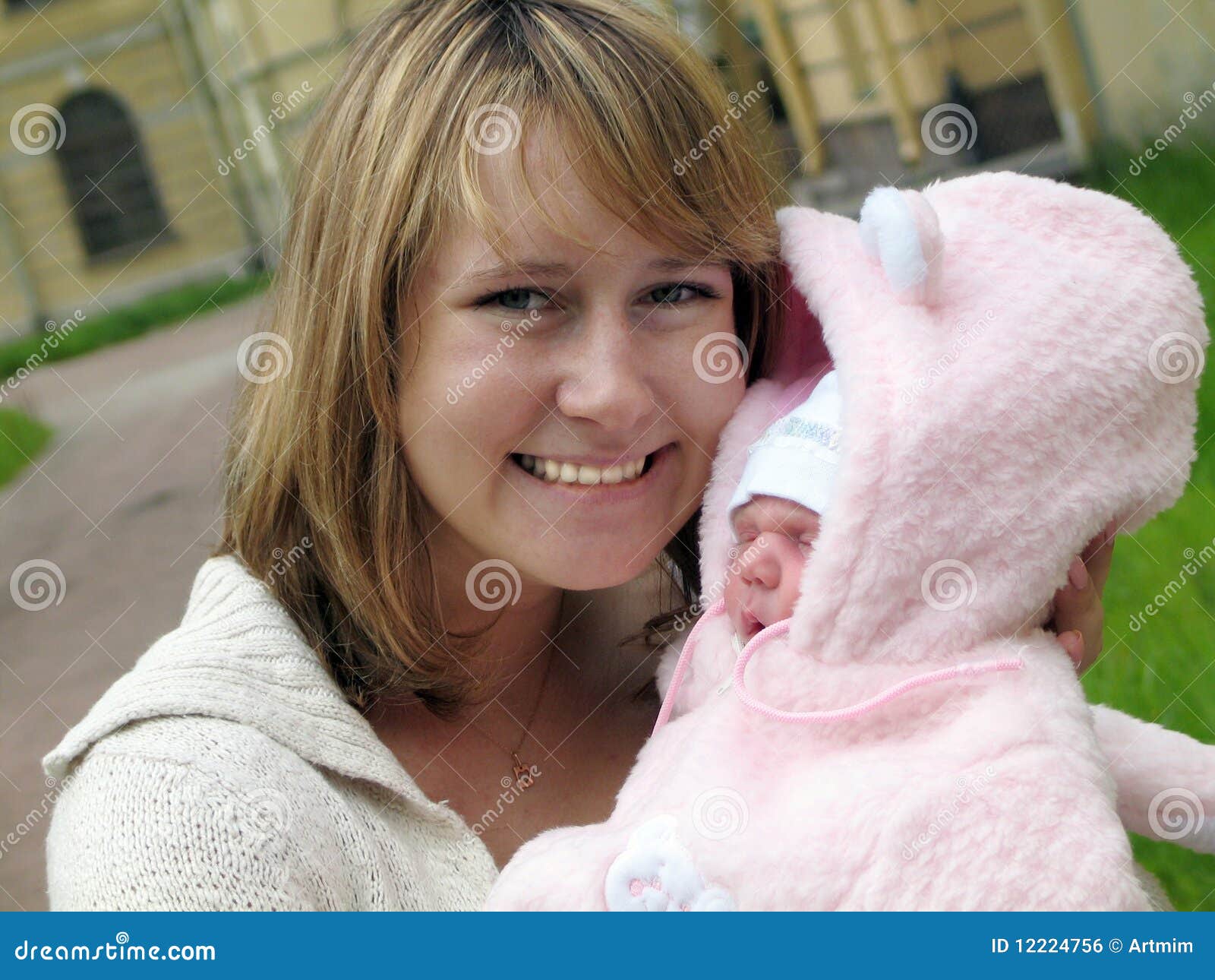 Mammy and baby stock photo. Image of happiness, female - 12224756