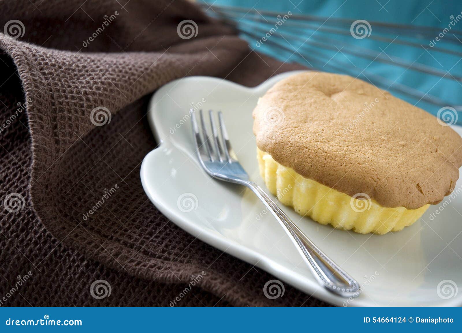 Mamon sponge cake stock photo. Image of cooking, calories - 54664124