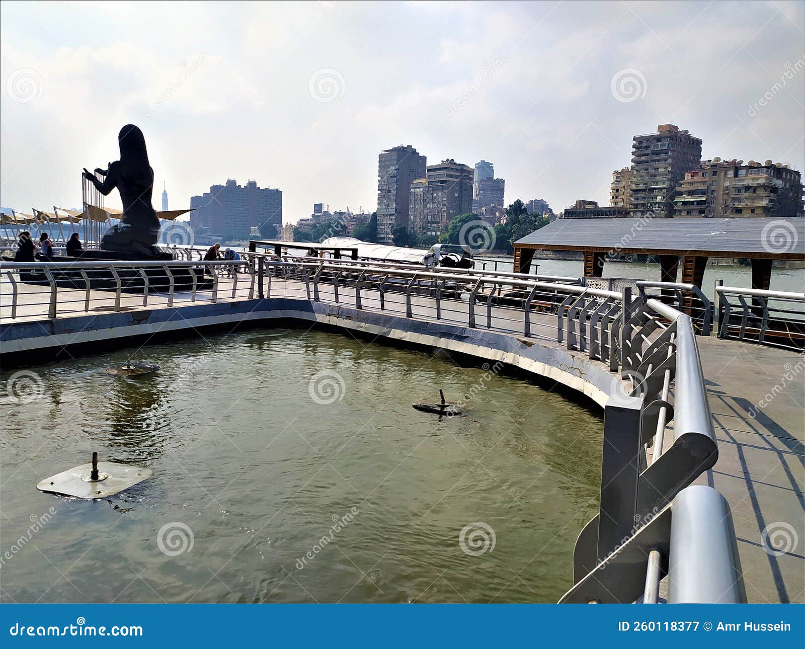 Mamsha Ahl Misr Walkway in Cairo Editorial Photography - Image of urban ...