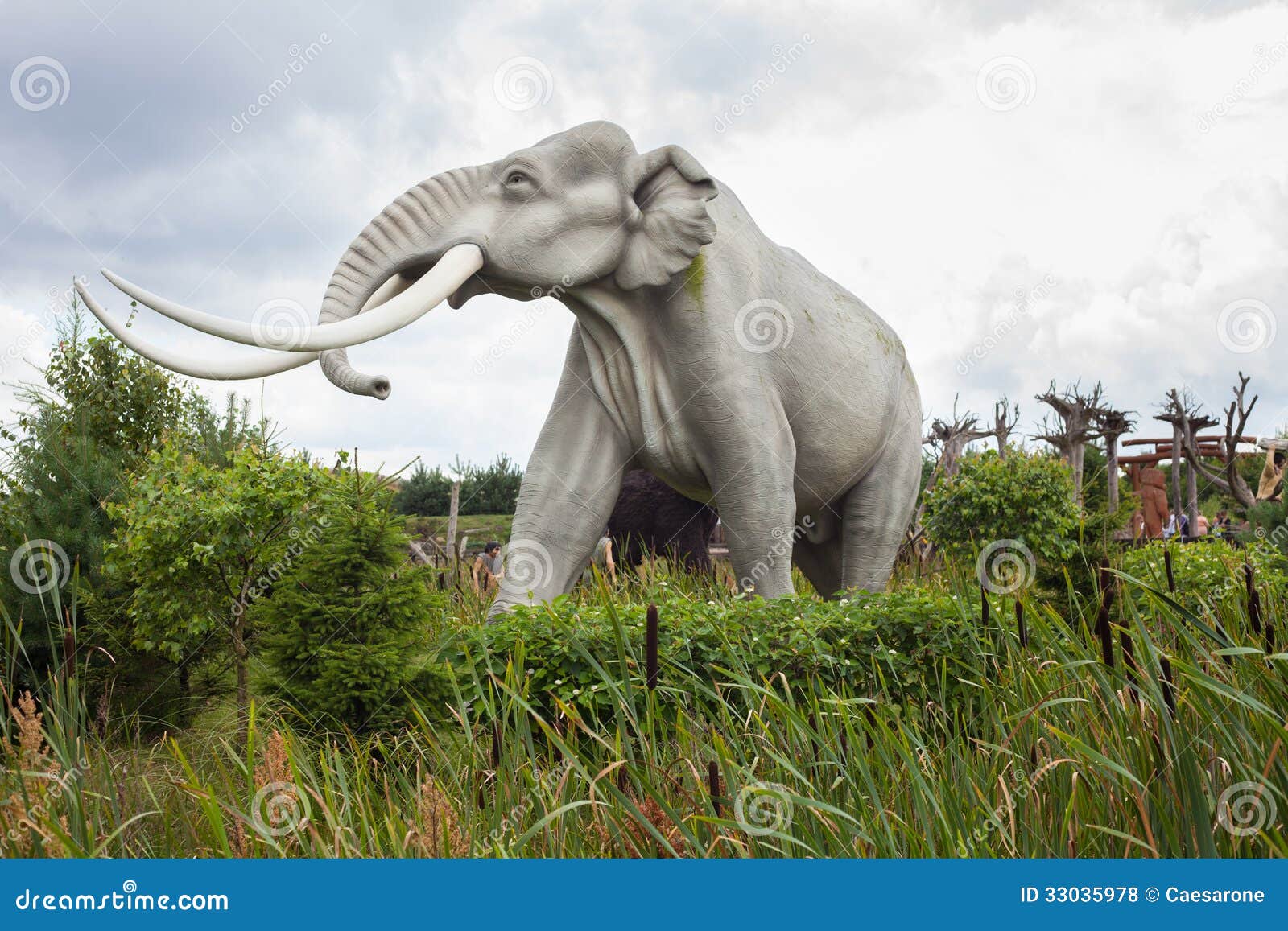 Mamut prehistórico foto de archivo. Imagen de agresivo - 33035978