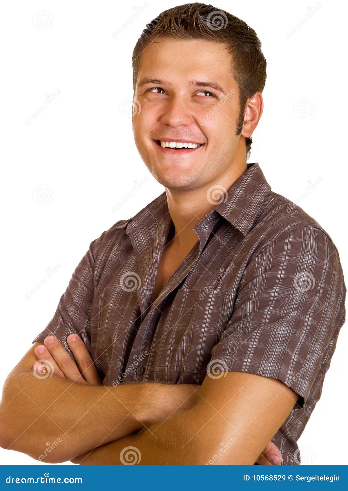 Man stock image. Image of looking, hair, single, isolated - 10568529