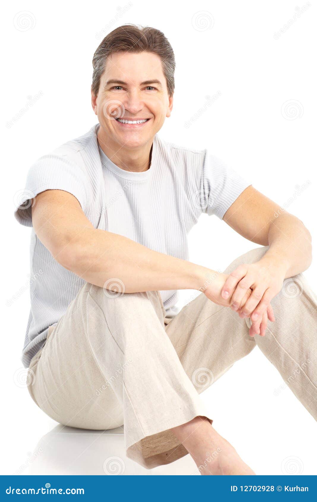 Man stock photo. Image of smile, sitting, people, male - 12702928
