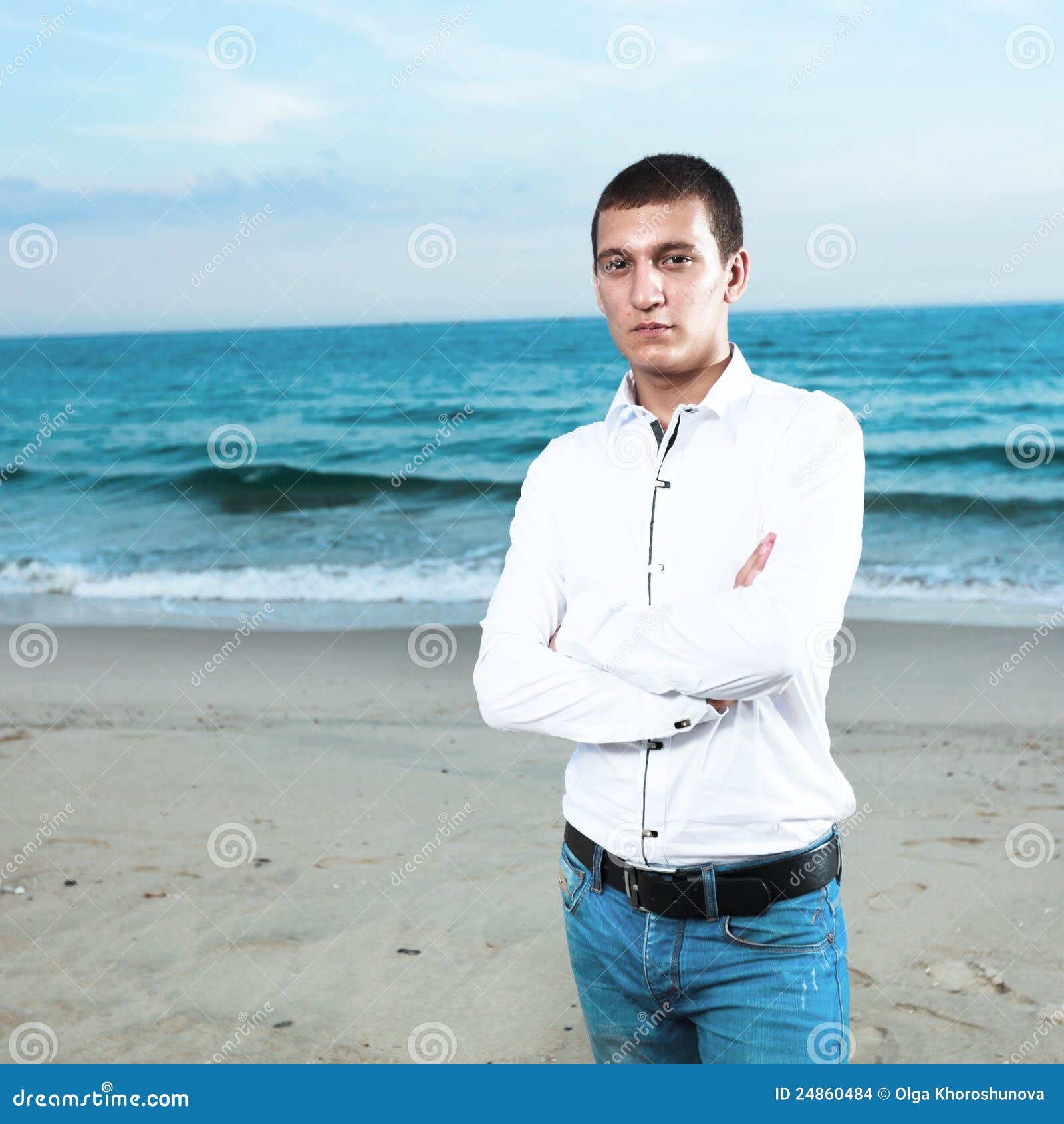 Man stock photo. Image of background, natural, attractive - 24860484