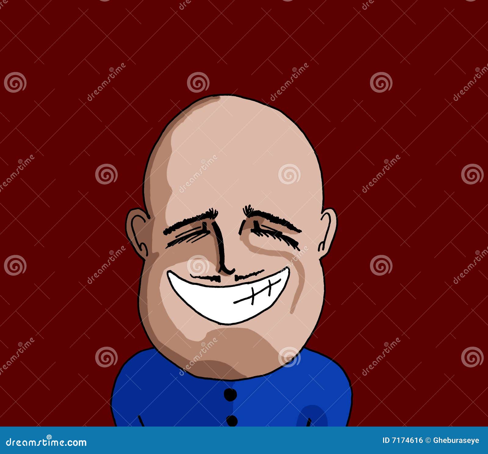 Bald Man Draw Stock Illustrations – 288 Bald Man Draw Stock ...