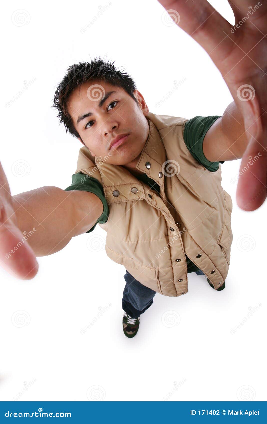 Man from above stock photo. Image of youth, white, stud - 171402