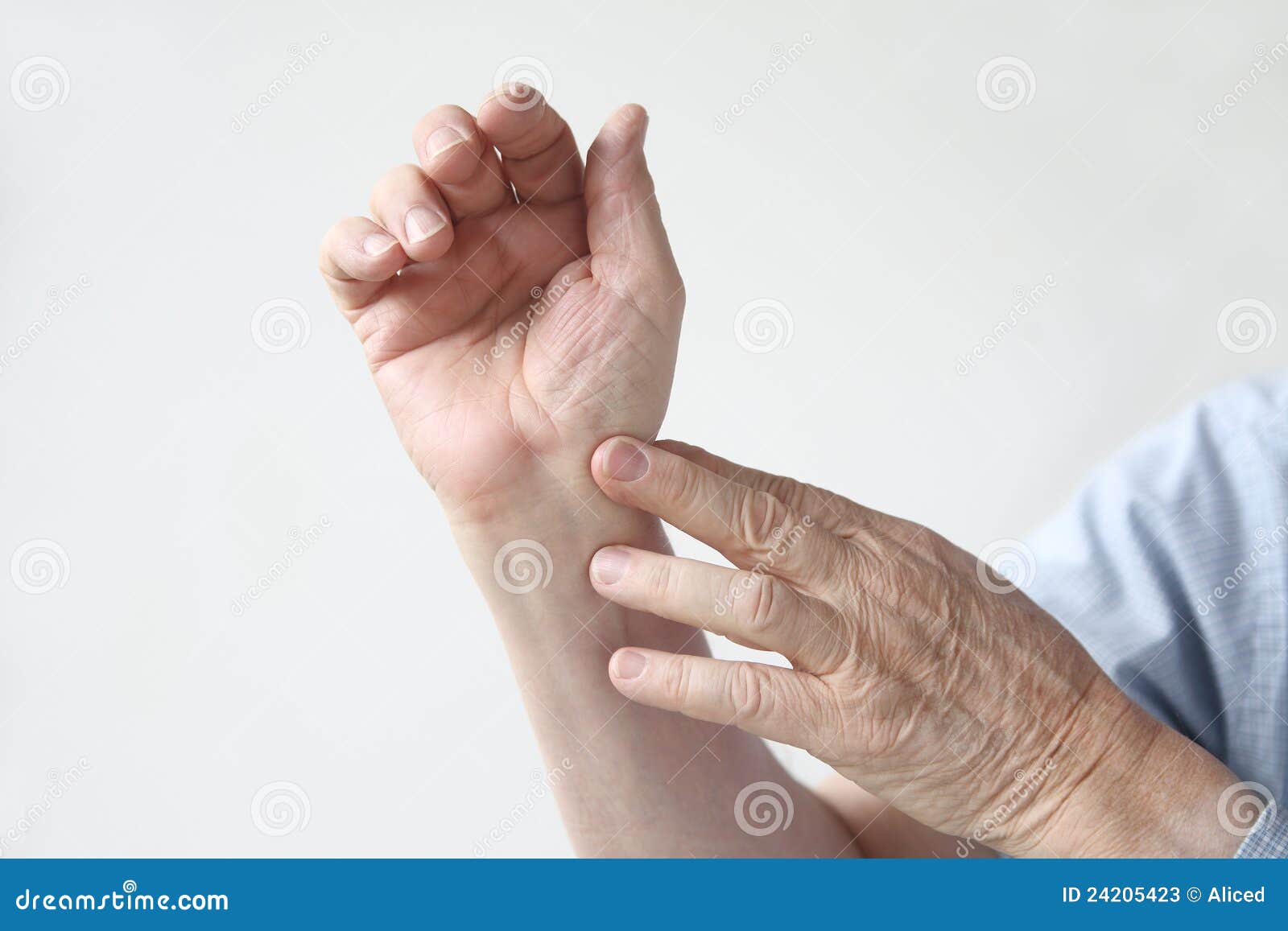 Man with an aching wrist stock image. Image of care, symptom - 24205423
