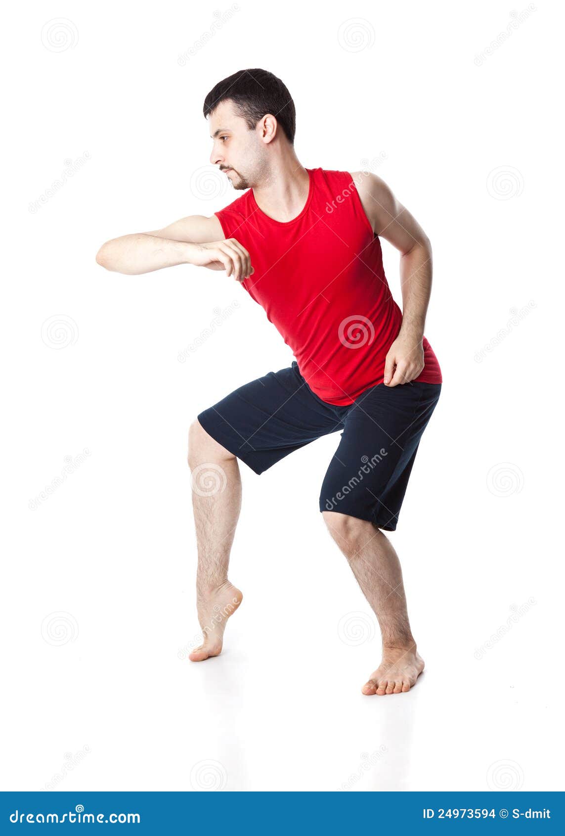 Man is an acrobat stock photo. Image of performer, body - 24973594