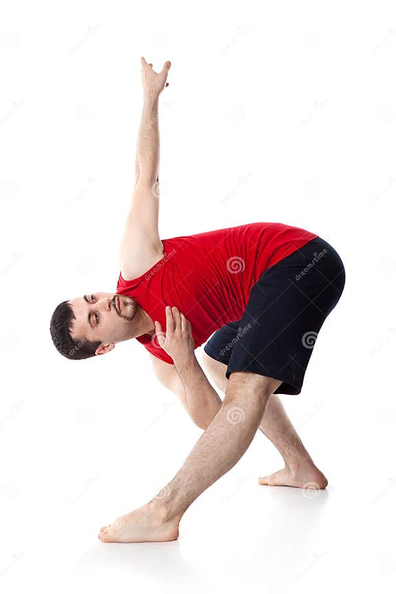 Man is an acrobat stock image. Image of person, posing - 24973785
