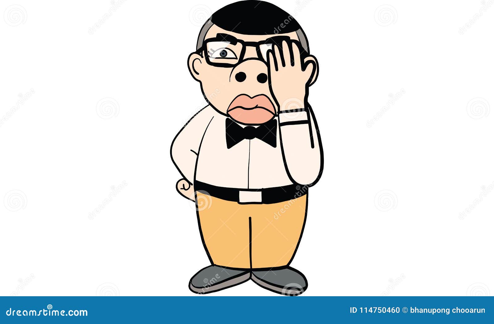 Man action cartoon, vector stock vector. Illustration of concept ...