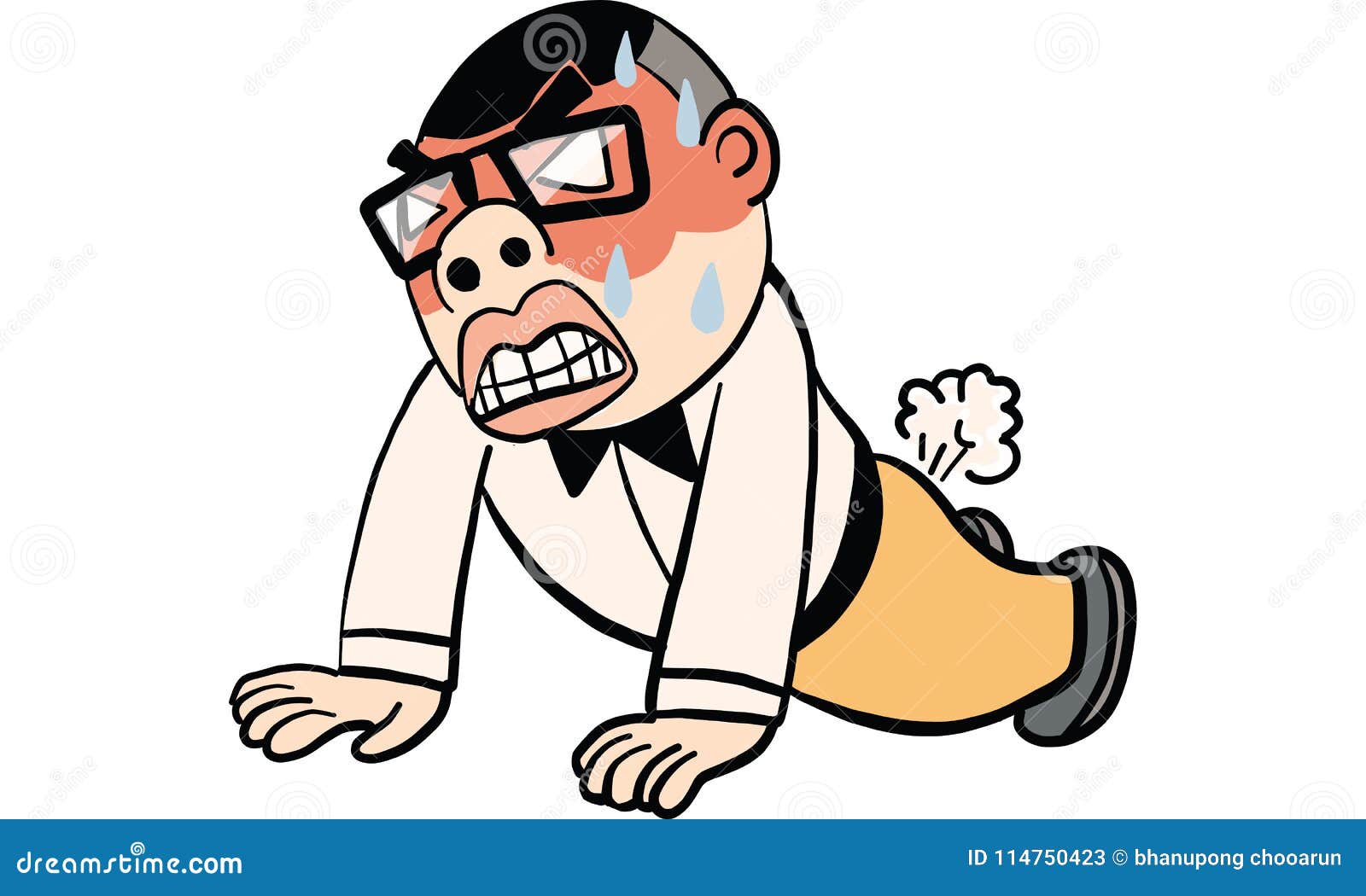 Man action cartoon, vector stock vector. Illustration of picking ...