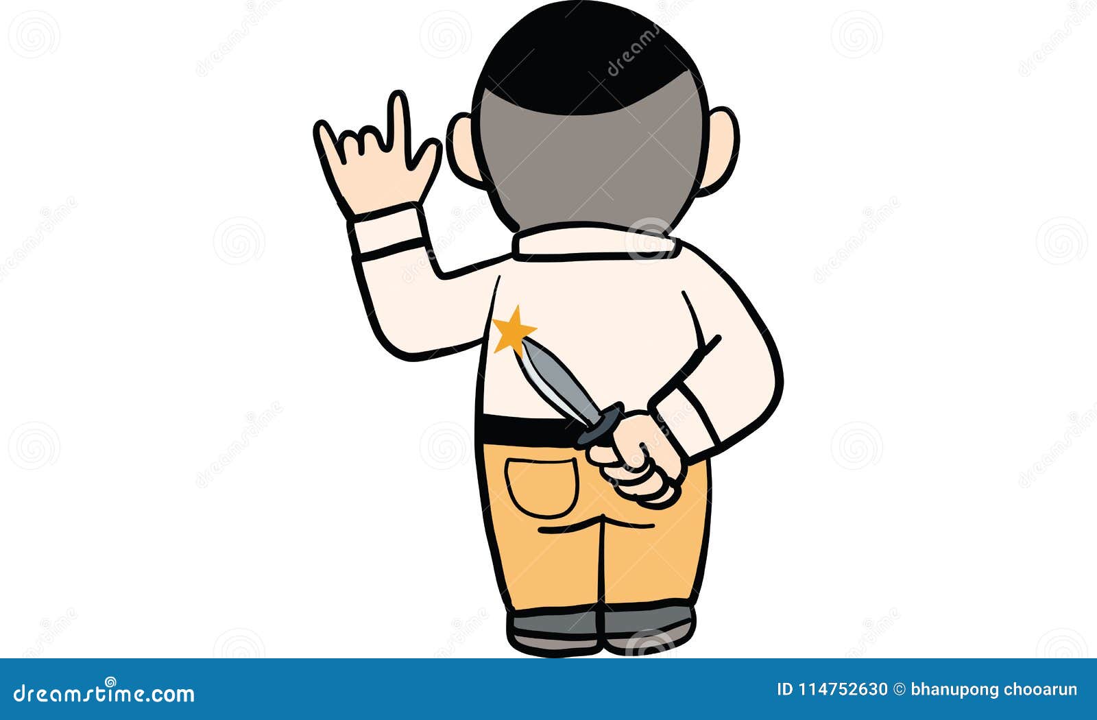Man action cartoon, vector stock vector. Illustration of picking ...