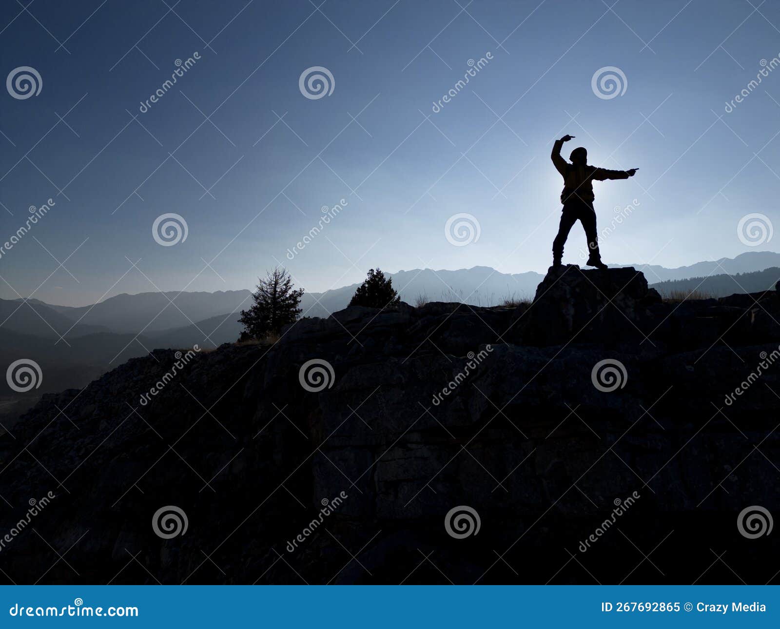 The Man with Adventure on His Compass and Boldly Advancing To the Goal ...