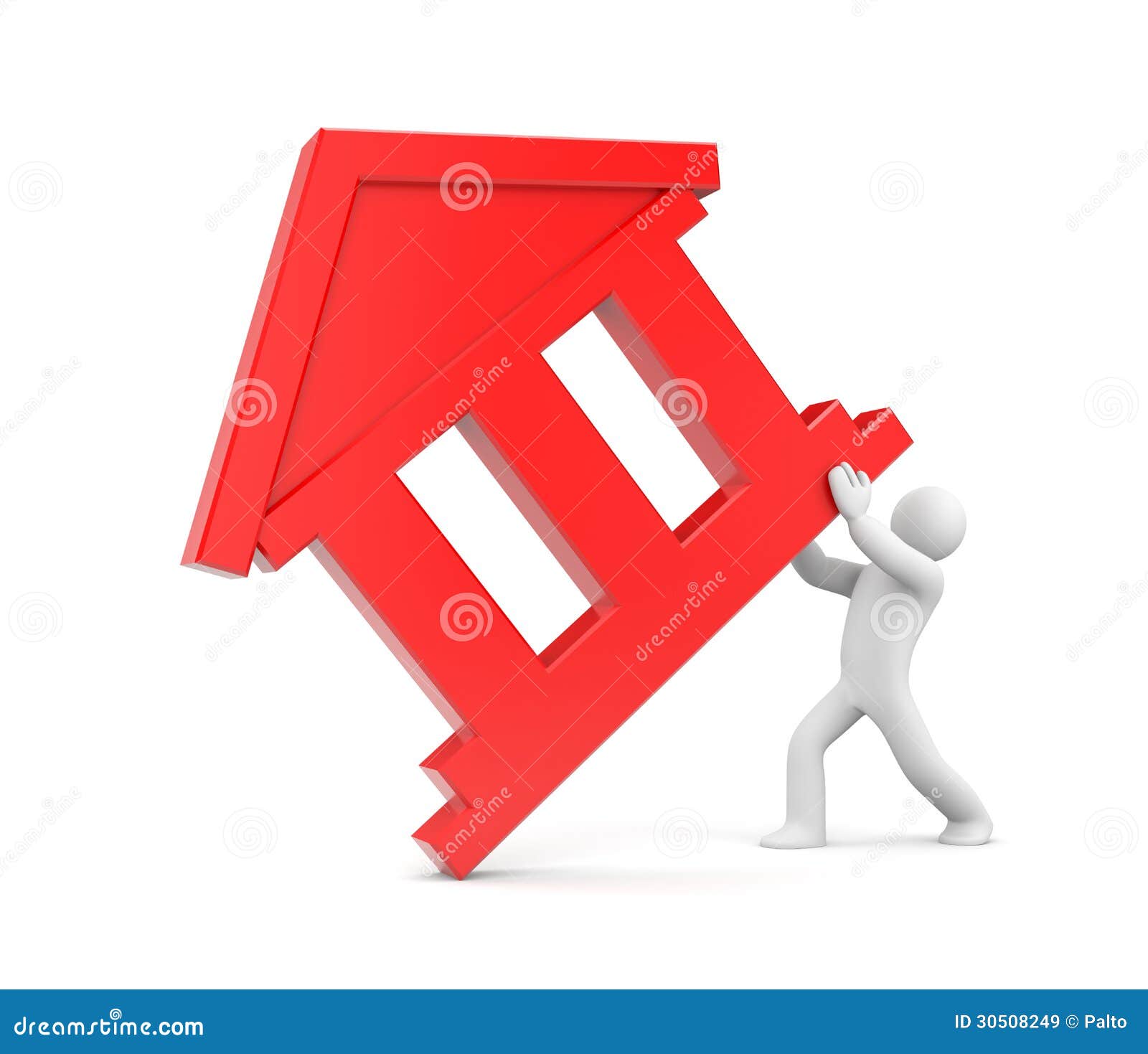 Man against system stock illustration. Illustration of administration ...
